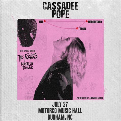 Cassadee Pope Motorco Music Hall
