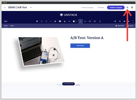 managing page settings elastic path documentation