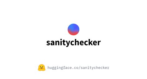 Sanitychecker S C