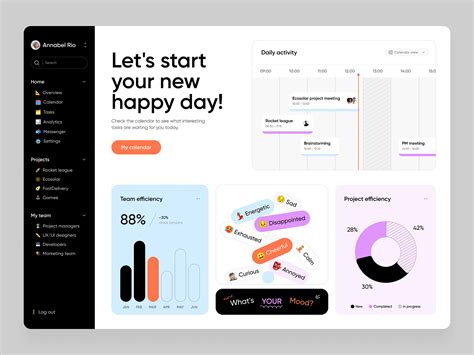 Overviso Ux Ui Design Of The Project Management Application By