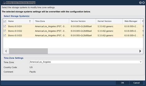 Filemodify Grid Time Zone Settings Osnexus Online Documentation Site