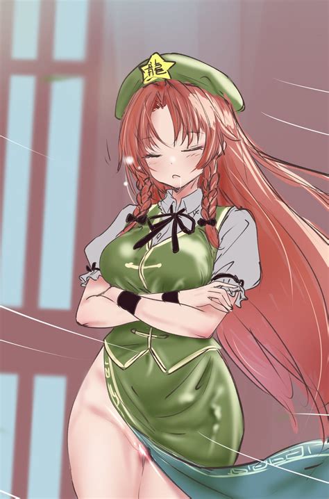 Hong Meiling Touhou Drawn By Soarashimomo Danbooru