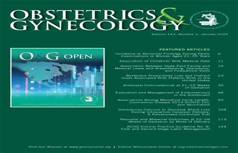 ACOG Clinical Consensus No 3 General Approaches To Medical Obstetrics Gynecology