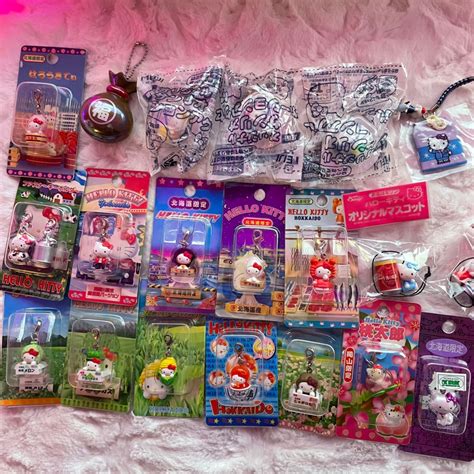 아카이브 Ar3hive [고전문구] 헬로키티 스트랩 모음 위시버킷