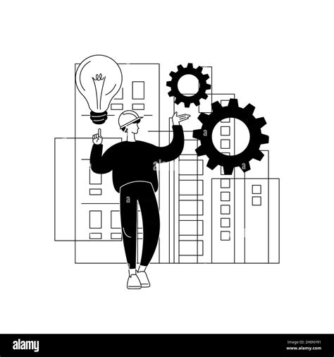 Building Information Modeling Abstract Concept Vector Illustration Stock Vector Image And Art Alamy