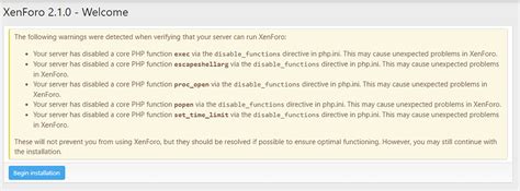 Your Server Has Disabled A Core Php Function Hosting Support Infinityfree Forum