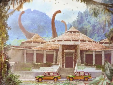 The Design Of The Jurassic Park Visitors Center Part 1 Maison