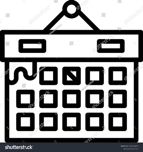 Administration Calendar Calendars App Development Vector Stock Vector