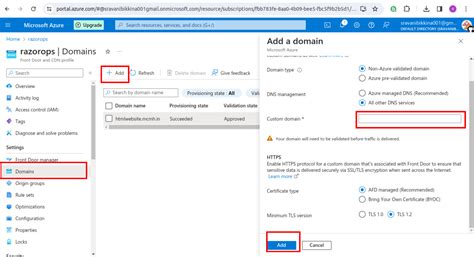How To Host Free Static Website On Azure Storage With Custom Domain And