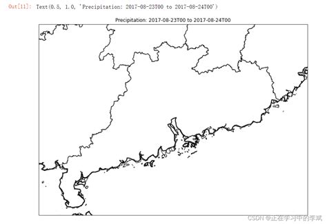 Python 画降雨图，mash 数据掩膜 裁剪出想要的区域，根据shp文件裁剪tif数据python绘制降水色斑图 Csdn博客