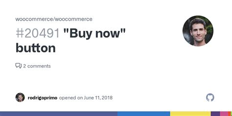 Buy Now Button · Issue 20491 · Woocommercewoocommerce · Github