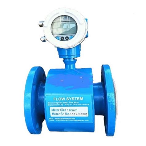 Stainless Steel 65mm Electromagnetic Water Flow Meter At ₹ 60000 In Pune