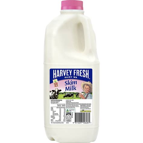 Harvey Fresh Skim Milk 2l Woolworths