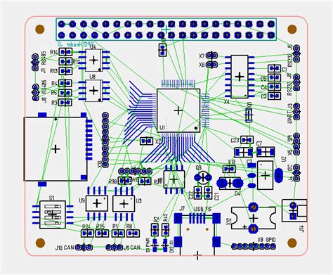 Rpi Hub Pcb Layout Basicpi