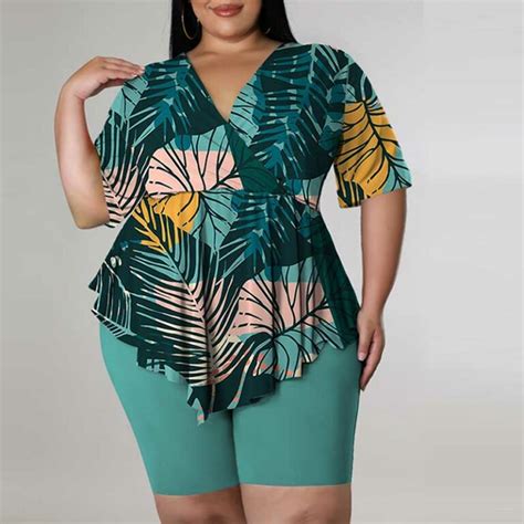 Cute Two Piece Sets Plus Size Chic Lover