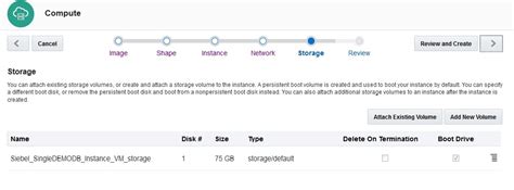 Deploying Siebel Demo Database To A Single Instance VM Using Oracle Compute Cloud Service