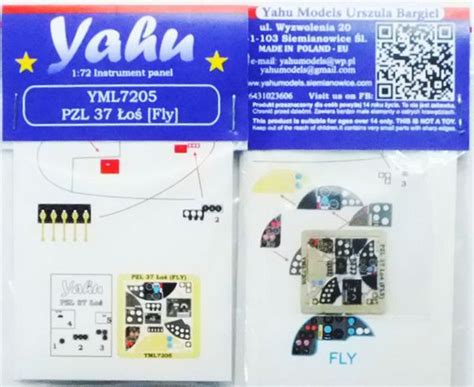 Yahu Models Pzl 37a Pzl 37b Los Detail Yml7205 Kitlinx Llc