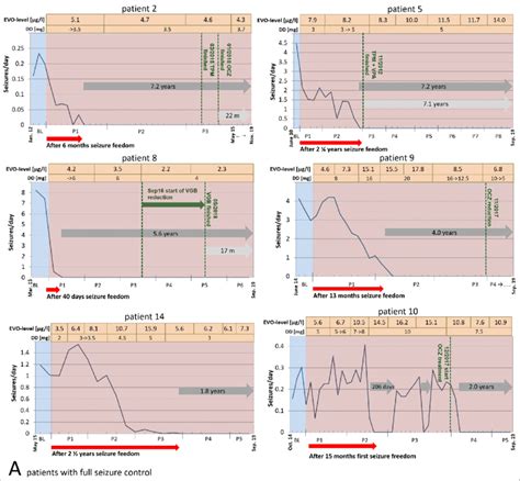 Course Of Seizures In Patients With Full Seizure Control And 50