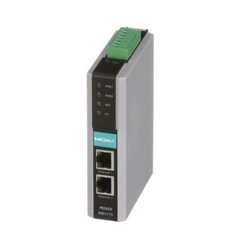 Moxa MGate MB3170 1 Port Modbus Gateways Media Converter At Best Price In Surat