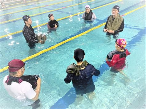 大人の着衣泳体験UITEMATE ウエルネス 熊本YMCA