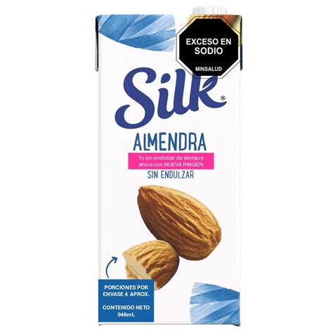 Bebida Almendra Silk Sin Endulzar Unidadx946ml