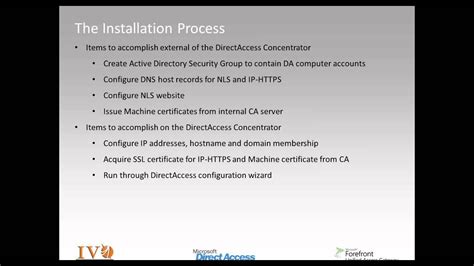 2012 06 20 08 59 DirectAccess Implementation Overview YouTube