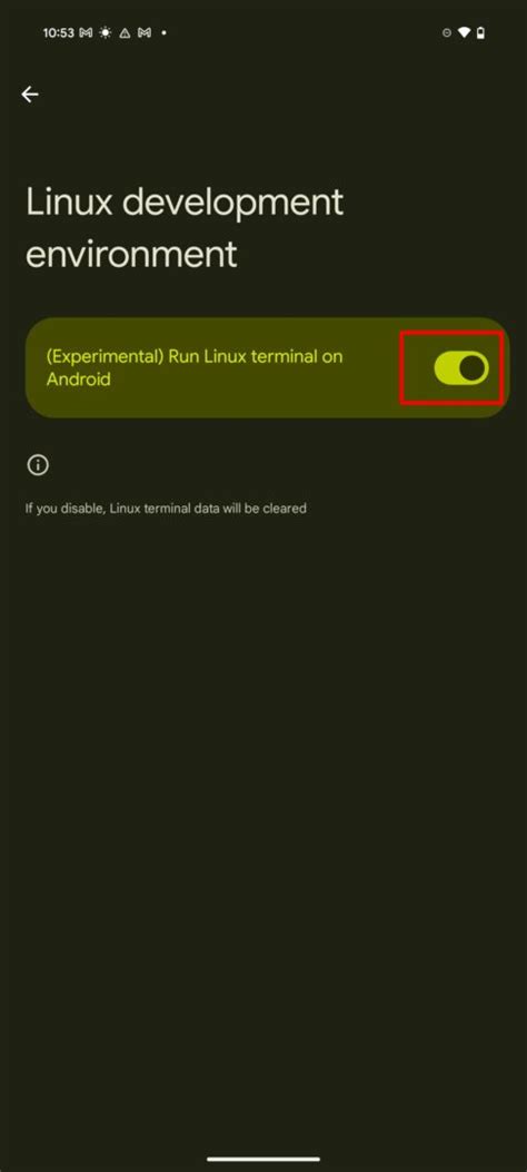 I Activated The Linux Terminal On My Pixel And You Should Too Android Authority