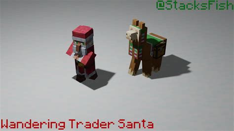 Wandering Trader Santa Minecraft Texture Pack Wandering Trader Santa Minecraft Texture Pack