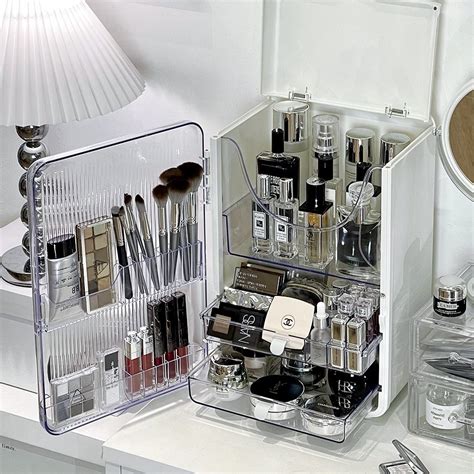 화장품정리용품 2세대 대용량 냉장고형 화장품 정리함 3단 특대형 올인원 화장대정리대 오늘의집 쇼핑