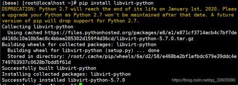 完美解决pip Install Libvirt Python失败的问题failed To Build Libvirt Python Csdn博客