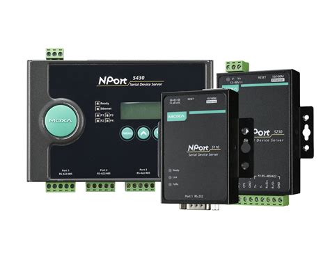 Moxa NPort 5000 Series Serial To Ethernet