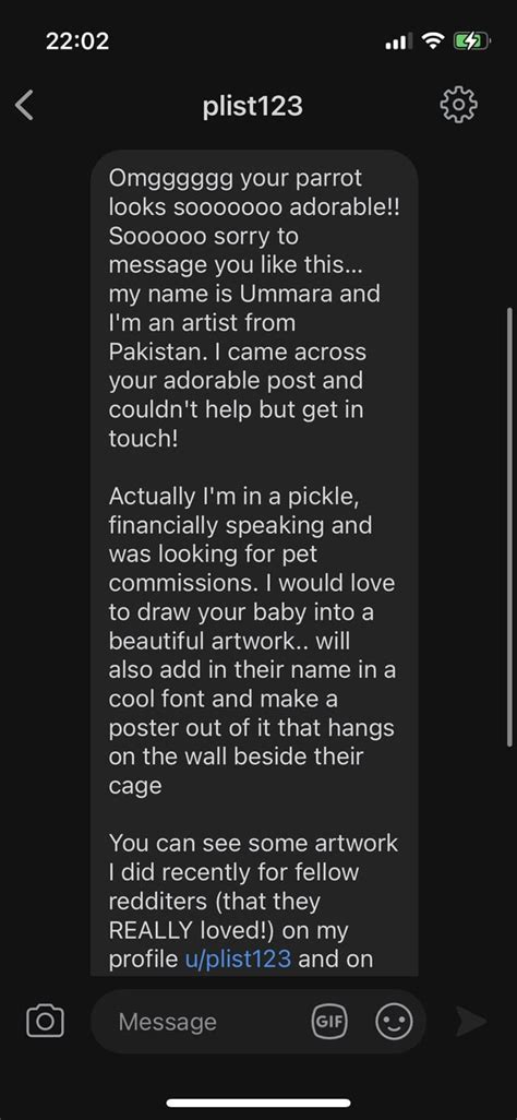 Scammer Alert Ive Had This Messages From 3 Different Accounts Now R