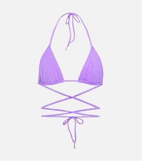 Buy Bananhot Bell Bikini Top Purple At 30 Off Editorialist