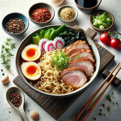 Japanese Ramen Noodles Pair Perfectly With Creamy Pork Bone Tonkotsu