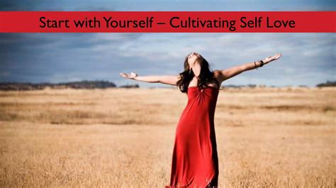 Cultivating Self Love Start With Yourself Pdf