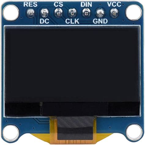 Oled 096 Display Screen 128x64 Ssd1315 Spi I2c Screen Board Blueyellow White
