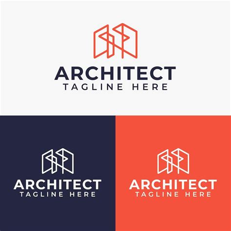 Cool Architecture Logos Premium Vector Collection Of Architecture