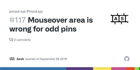 Mouseover Area Is Wrong For Odd Pins · Issue 117 · Pinout Xyz · Github