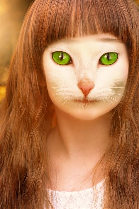 Девушка С Кошачьими Глазами 50 Фотo