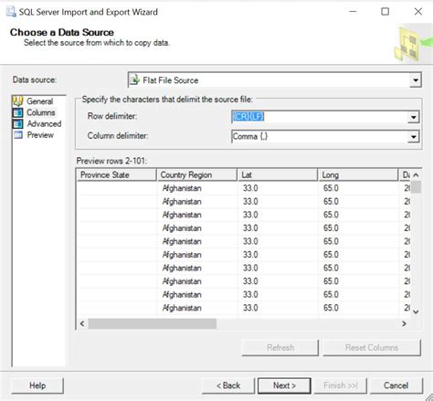 SQL Troubles SSIS Project Covid 19 Data