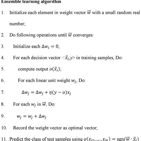 Ensemble Learning Algorithm Download Scientific Diagram