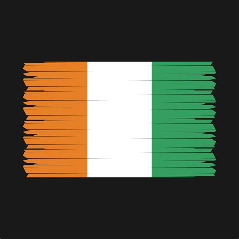 Ivory Coast Flag Vector 21683441 Vector Art At Vecteezy