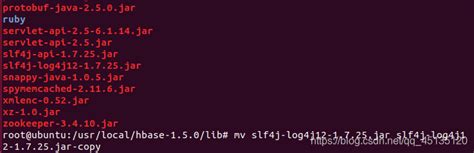 启动hbase时提示slf4j Class Path Contains Multiple Slf4j Bindings的解决方法