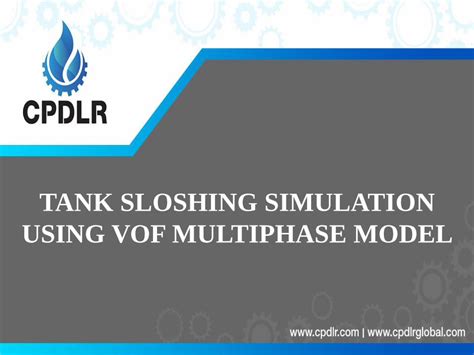 pdf tank sloshing simulation using vof multiphase model dokumen tips
