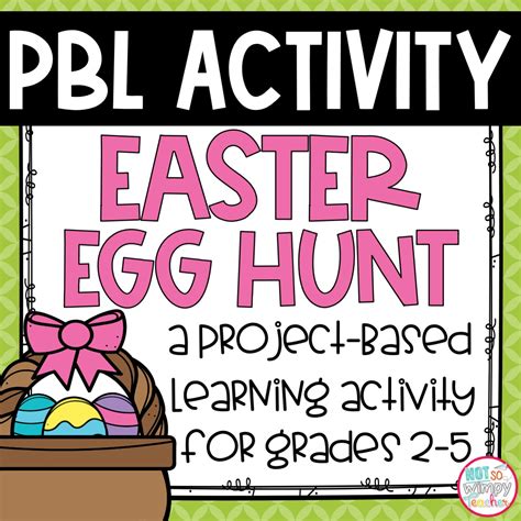 easter math project based learning activities not so wimpy teacher