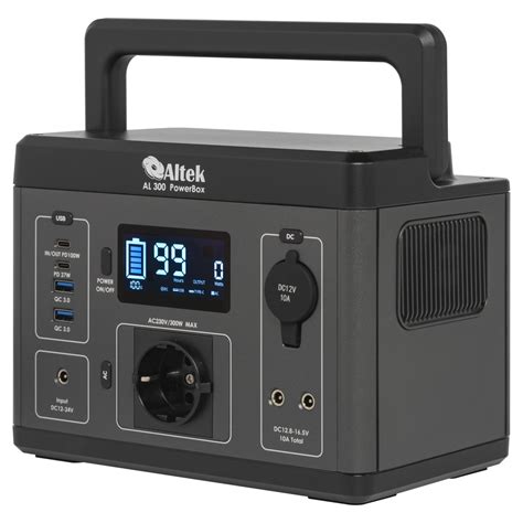 ᐉ Портативная зарядная станция Altek Al 300 Powerbox купить по цене 9 904 грн в Киеве и Львове