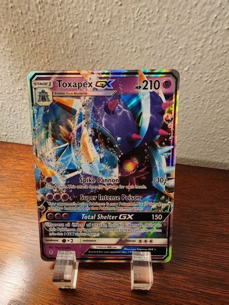 Free Toxapex Gx Pokemon Card Trading Card Games