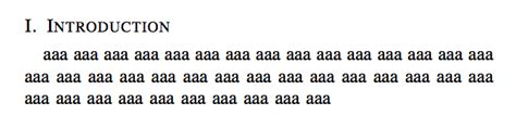 how can the section alignment in ieeetran be adjusted for left