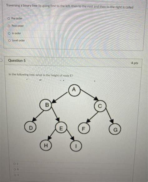 Solved Question 1 4 Pts In A Tree If There Are E Edges How Chegg Com