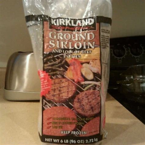 Kirkland Ground Sirloin Beef Patties At Willie Le Blog